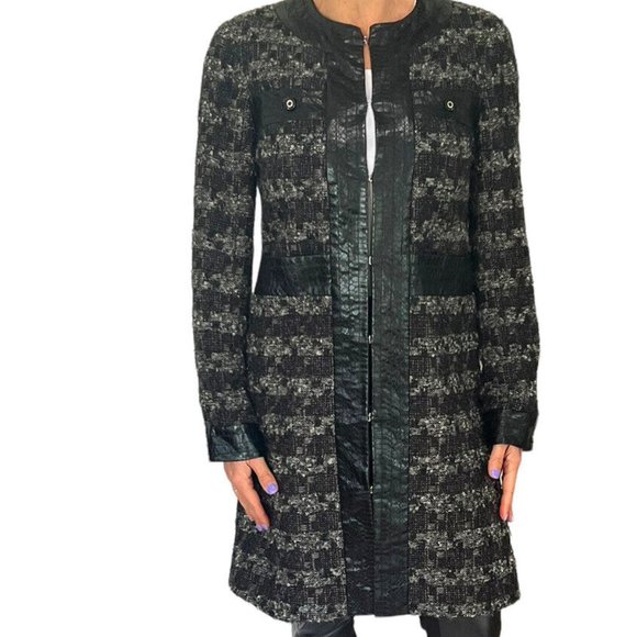 Tory Burch | Jackets & Coats | Tory Burch Edalene Wool Tweed Coat ...